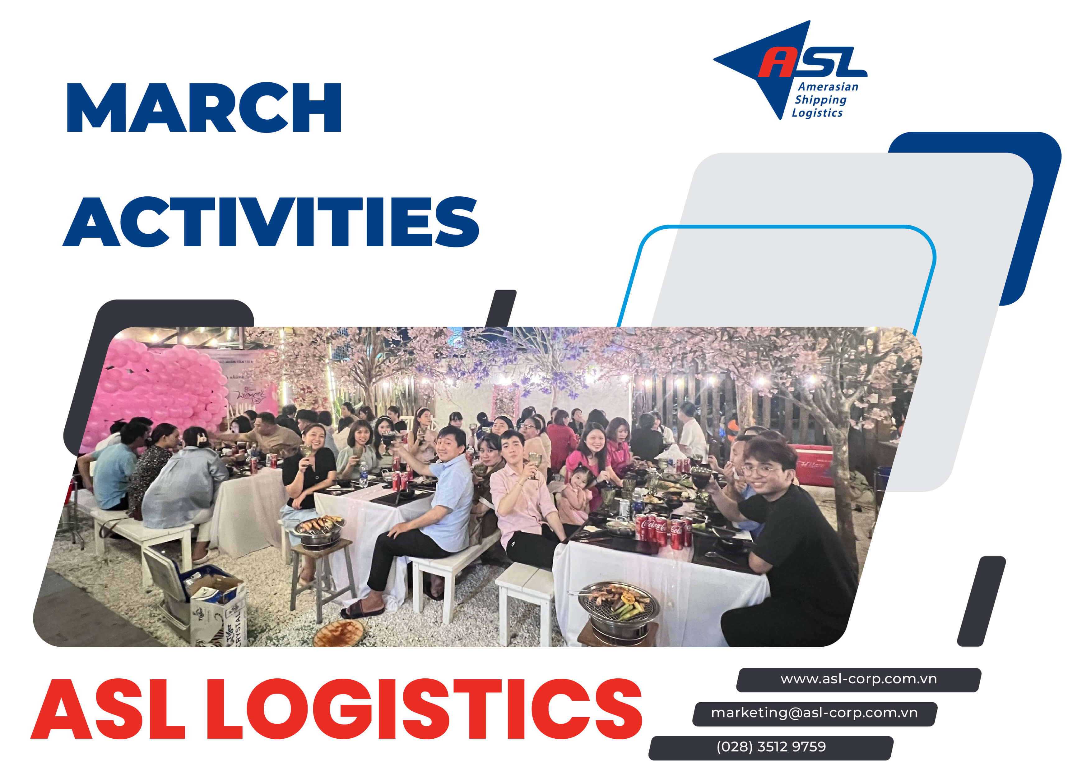 MARCH ASL'S ACTIVITIES