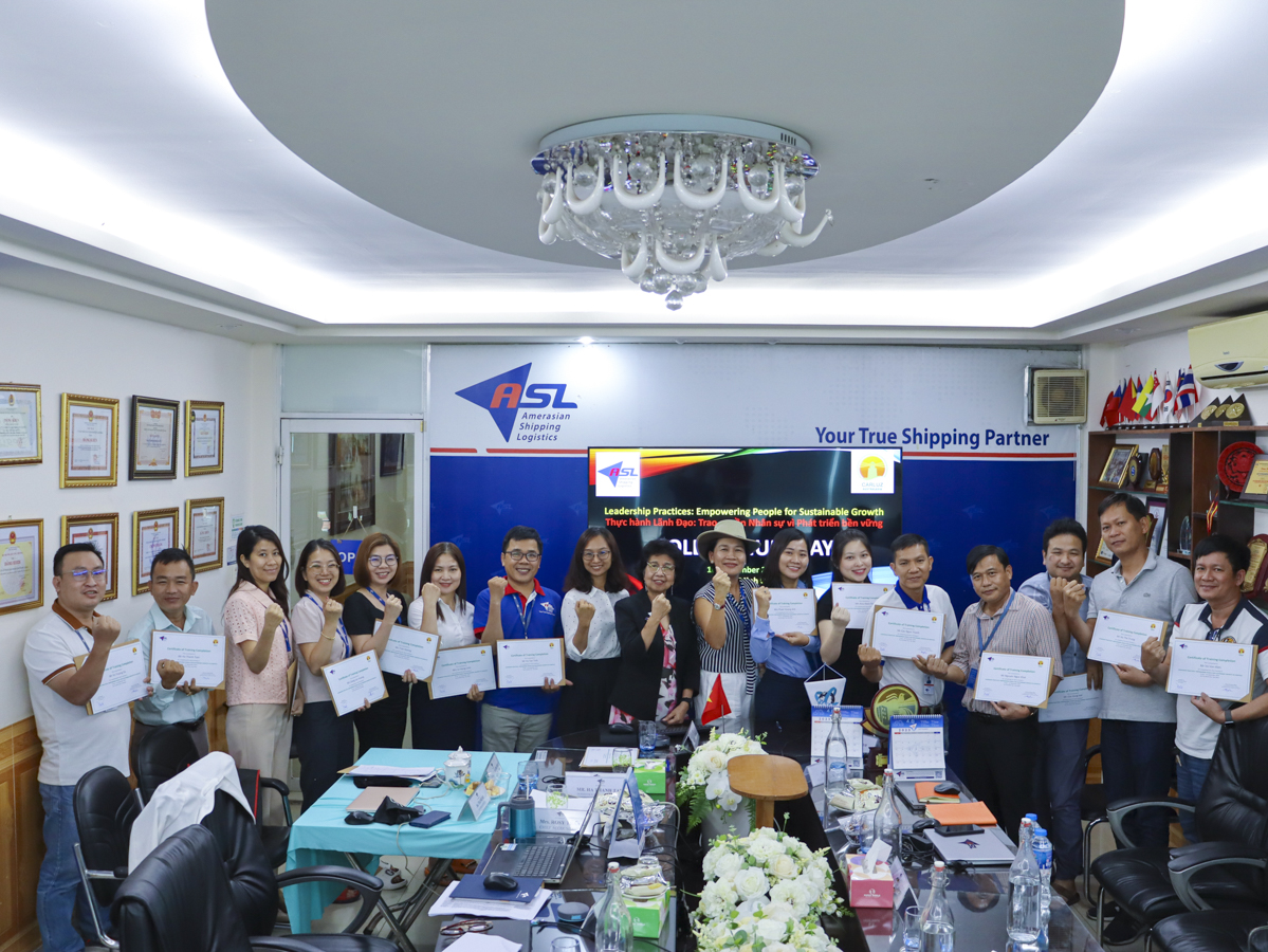 ASL LOGISTICS ORGANIZES LEADERSHIP TRAINING PROGRAM – EMPOWERING PEOPLE ...